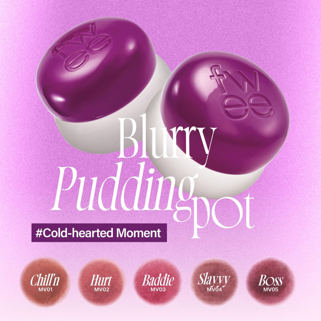 fwee Lip & Cheek Blurry Pudding Pot | Cold Hearted Moment – Blush Me